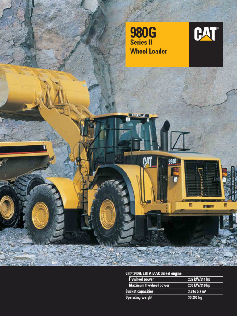 980G SeriesII | PDF | Axle | Clutch