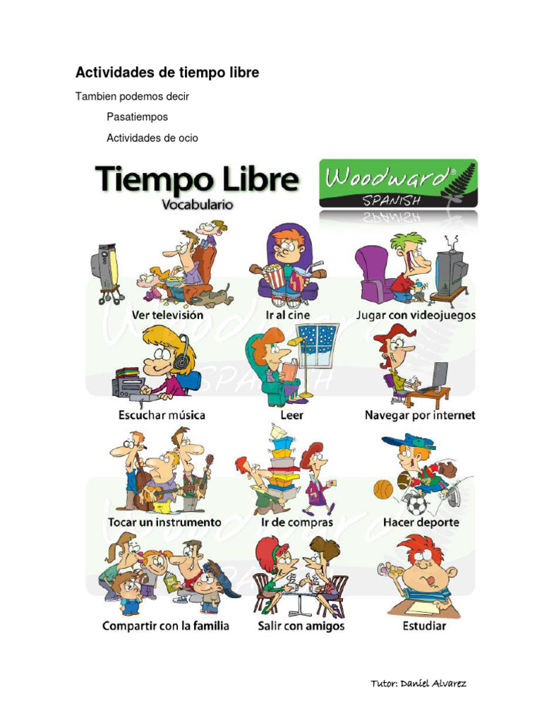 5-Actividades de Tiempo Libre | PDF