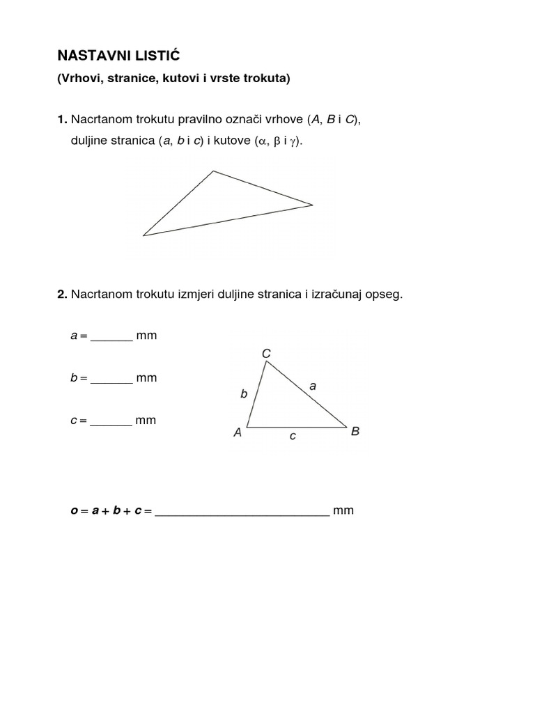 Trokut - Za Tonija | PDF