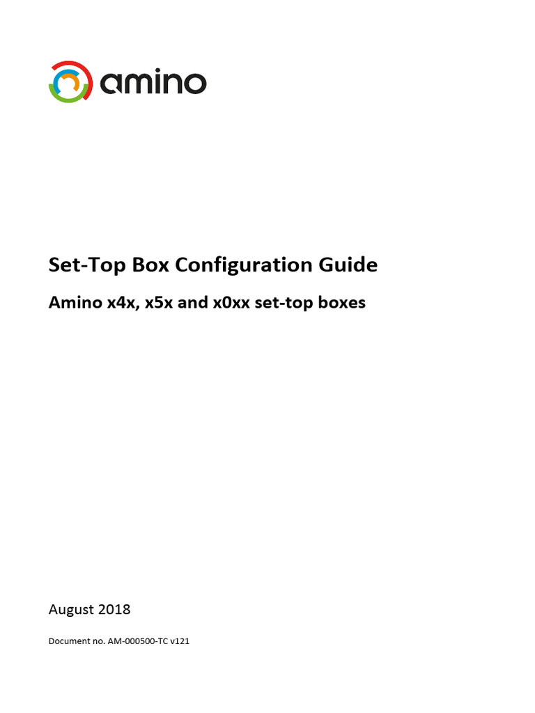 Amino Configurartion Guide | PDF