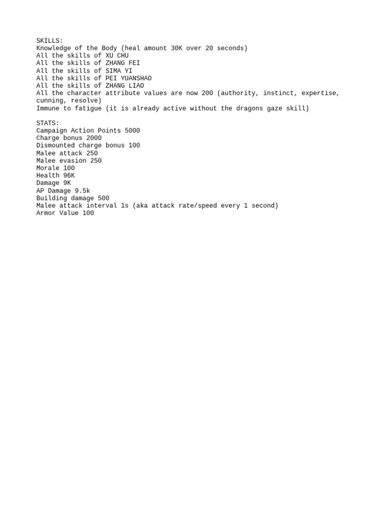 Ultimate Lu Bu | PDF