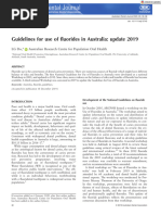 IADT Guidelines for Tooth Avulsion | PDF | Dentistry | Medical Specialties