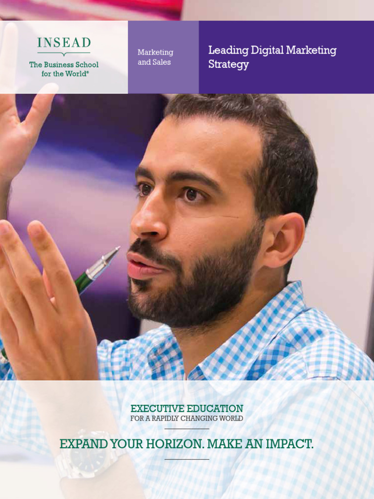 Insead Digital MKT | PDF | Digital Marketing | Strategic Management