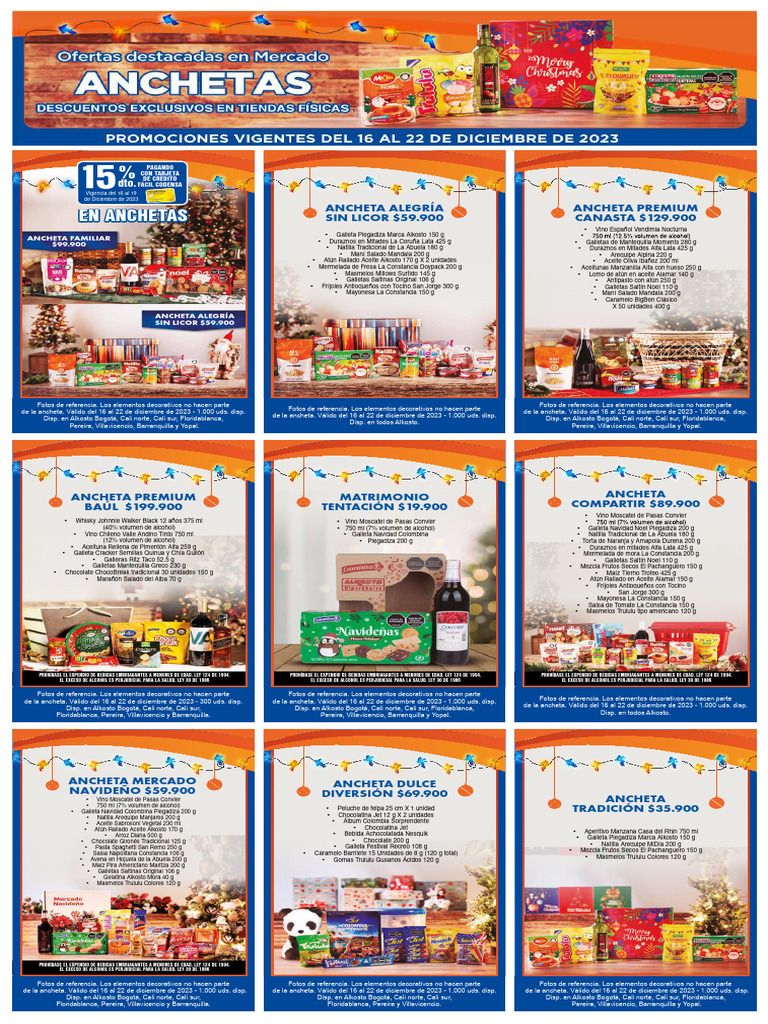 Alkosto Separata Digital Mercado 16dic2023 | PDF | Alimentos | Cocina