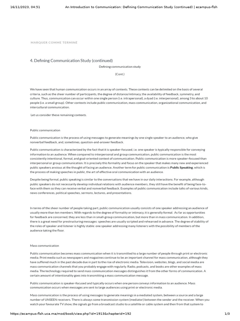 An Introduction To Communication - Defining Communication Study ...