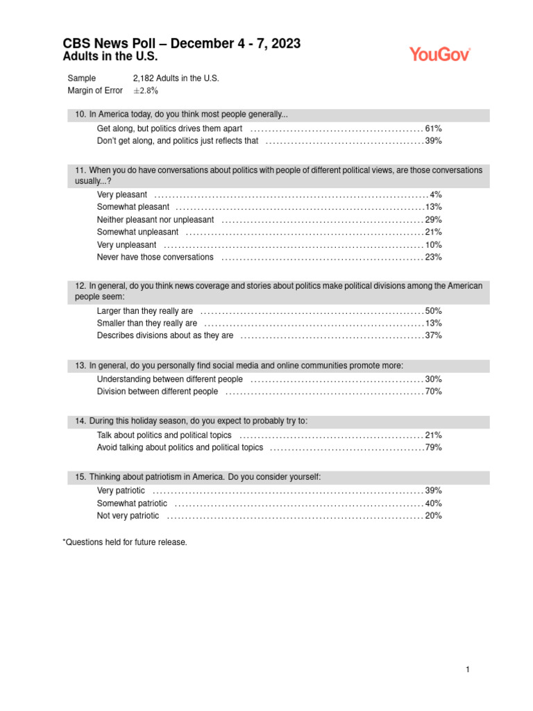 Cbsnews 20231208 2 Fri Connections | PDF | Coefficient Of Variation ...