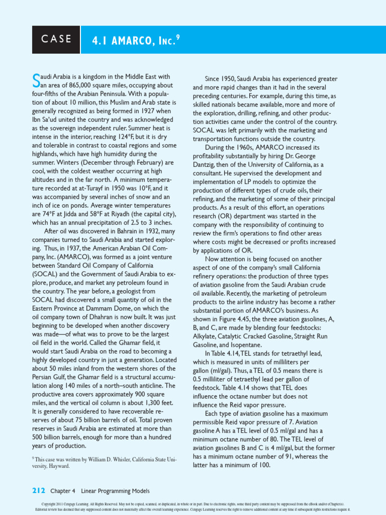 Case - AMARCO INC | PDF | Gasoline | Petroleum