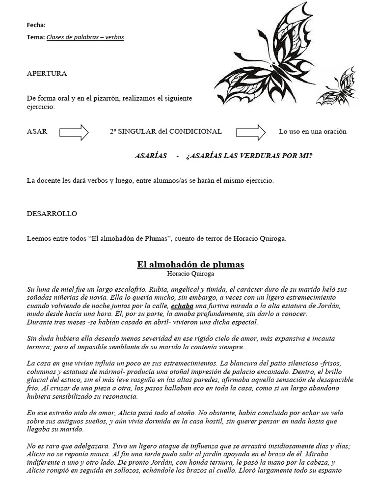 Verbos Predicado Oracion Pdf Asunto Gramática Predicado Gramática