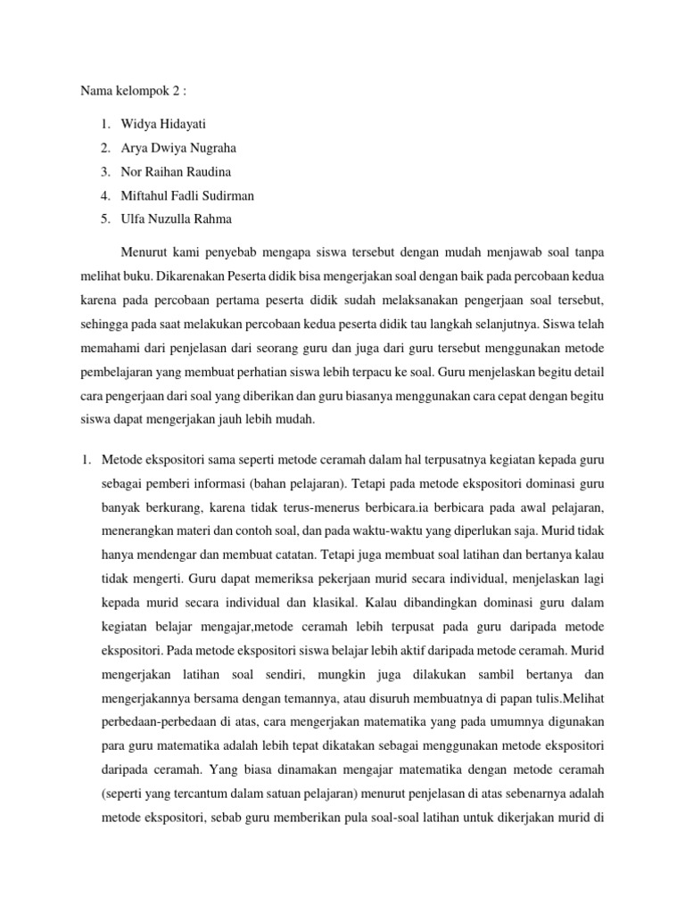 Tugas Kasus 1 Kelompok 2 | PDF