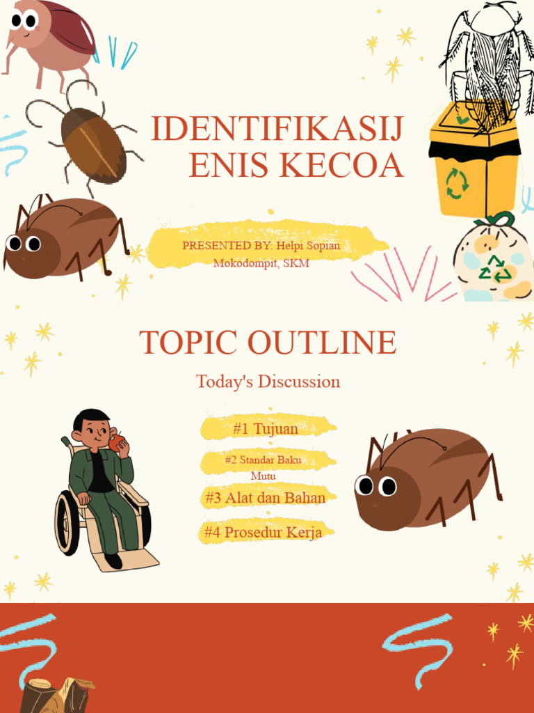 Identifikasi Jenis Kecoa | PDF