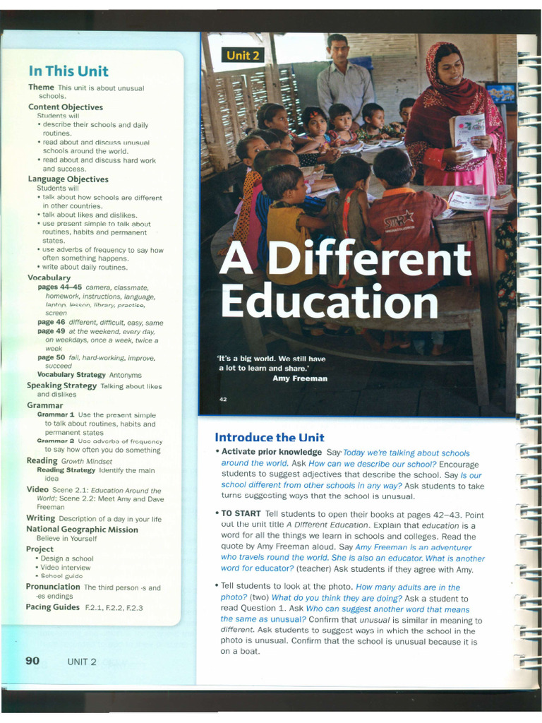 Impact Foundation - Teacher's Book - Unit 2 | PDF