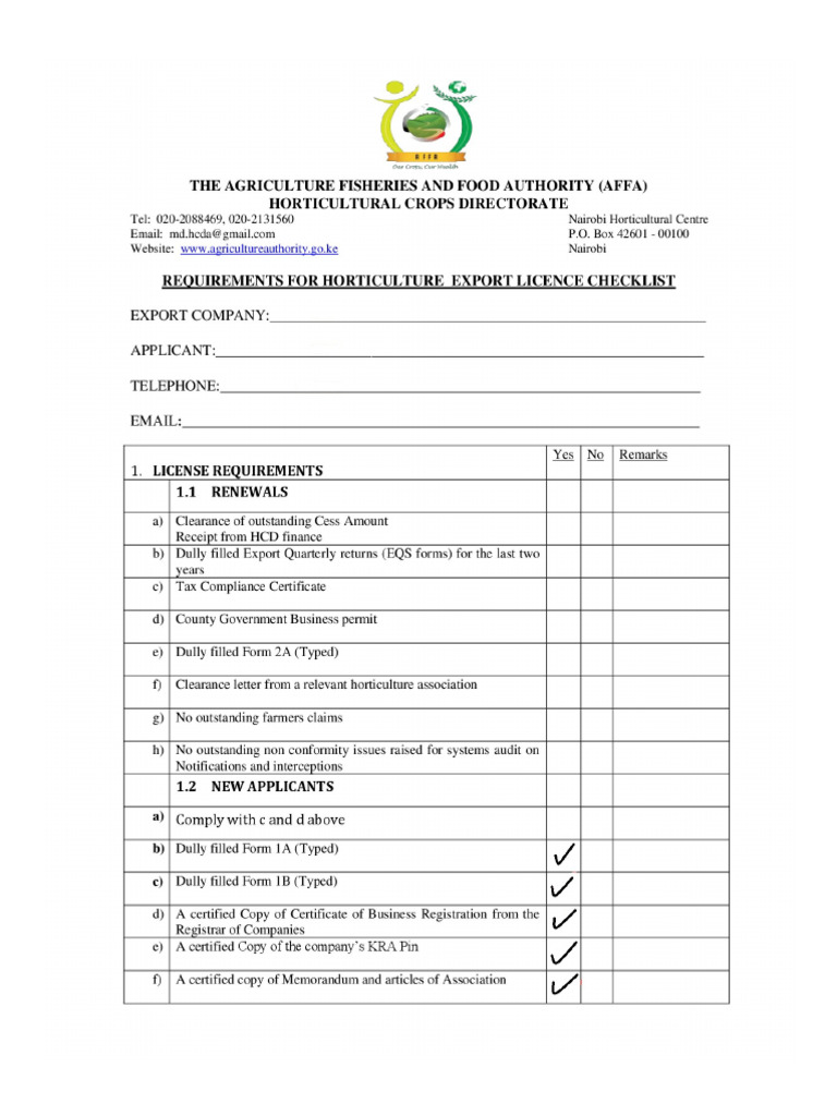 Approved Application For Exporter License | PDF