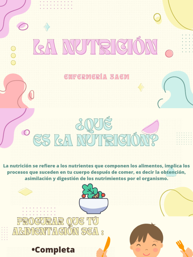 NUTRICIÓN | PDF | Salud y bienestar