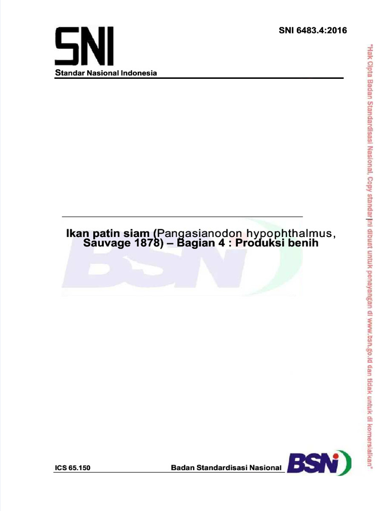 PDF Sni 64834 2016 Compress | PDF