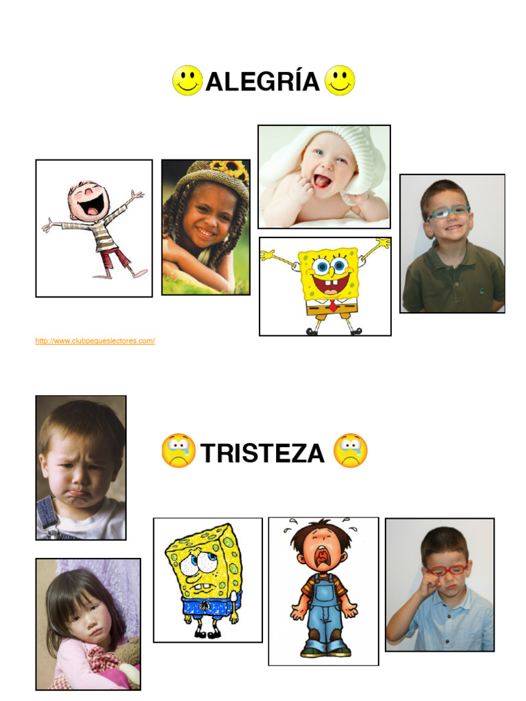 3 Juego Identificar Clasificar Emociones | PDF