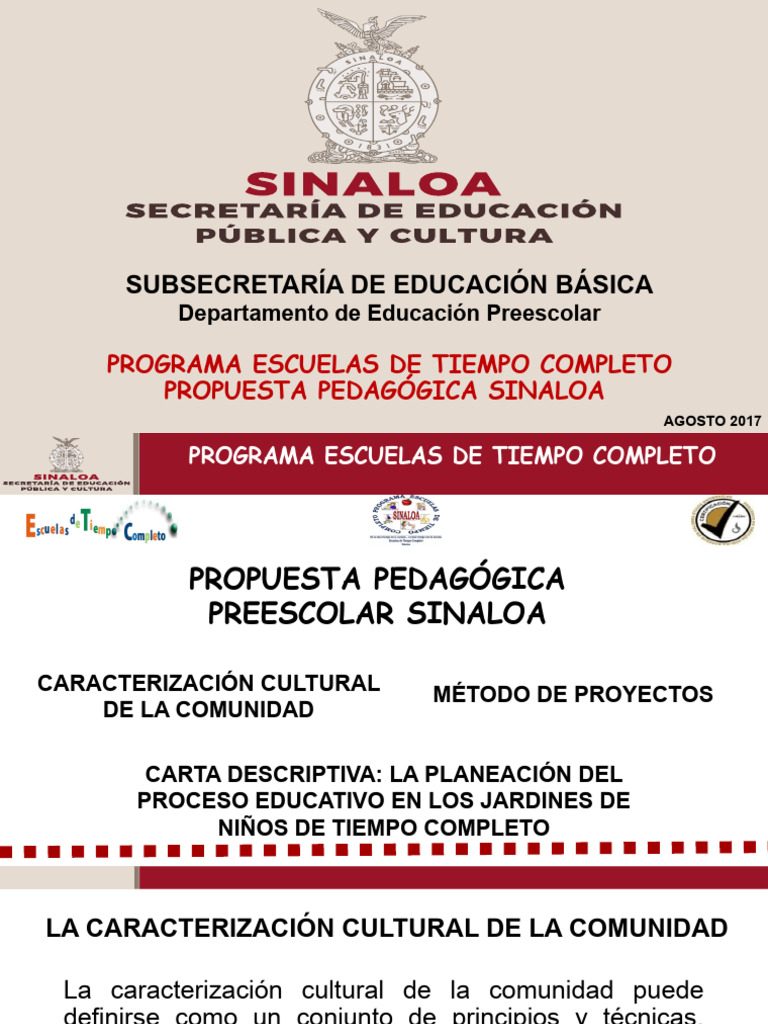 Petc Propuesta Pedagógica Preescolar | PDF