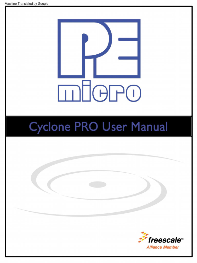 Cyclone PRO User Manual中文 | PDF