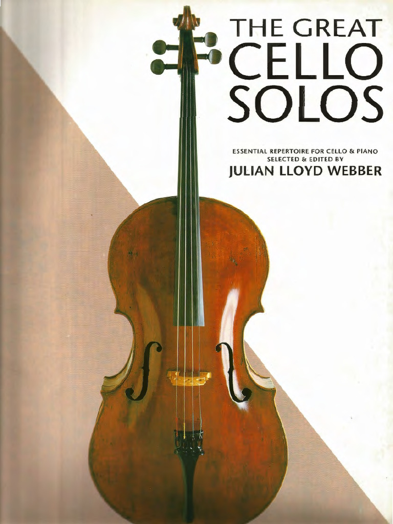 Essential Cello Solos by Webber | PDF | Performing Arts | Musical Notation