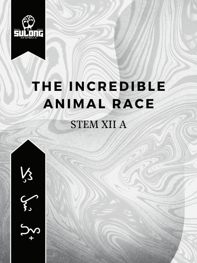 The Increadible Animal Race | PDF