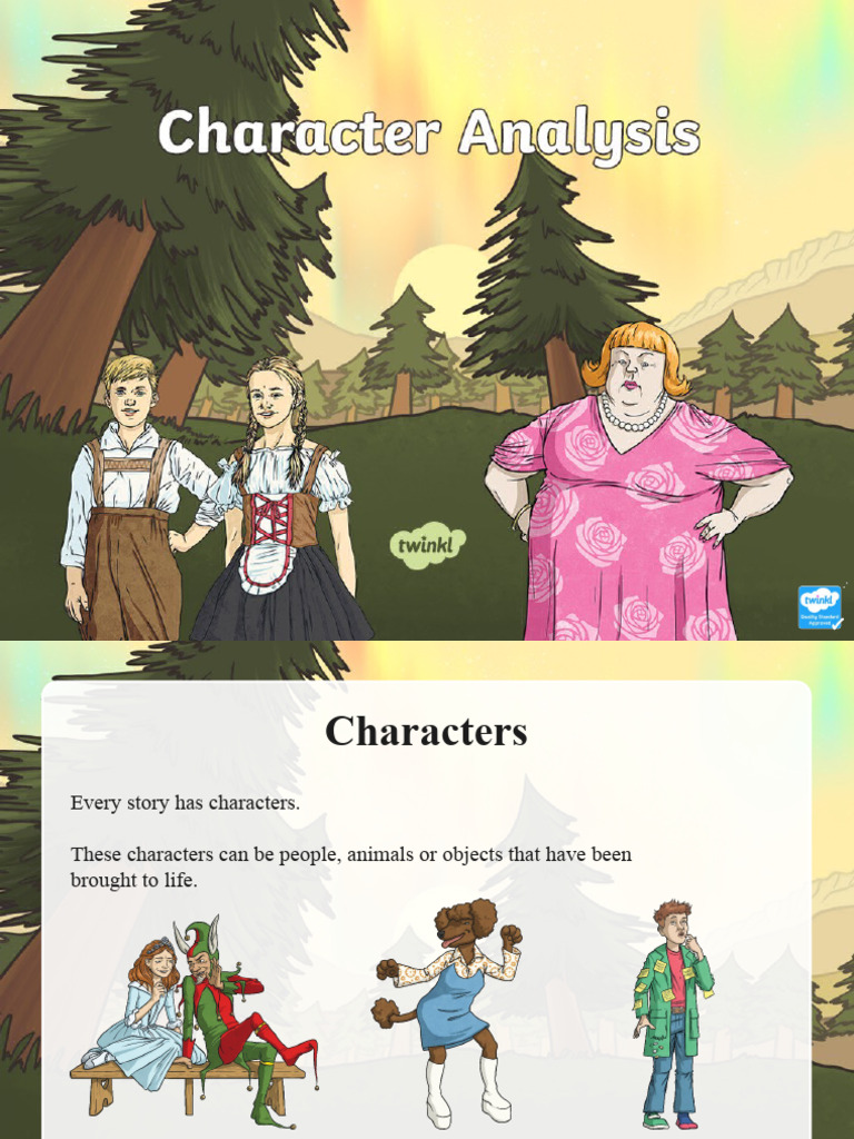 Us2 e 71 Character Analysis Powerpoint English - Ver - 1 | PDF