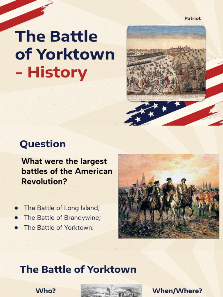 Yorktown: Turning Point in Revolution | PDF | Siege Of Yorktown ...