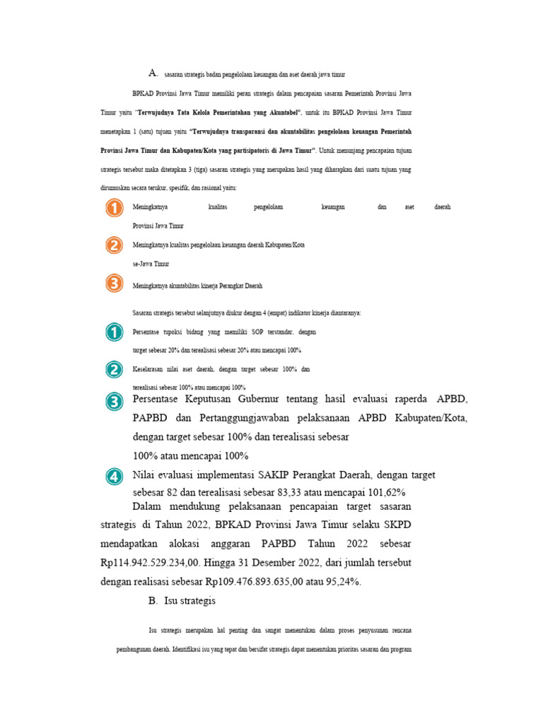 Realisasi APBD JATIM | PDF