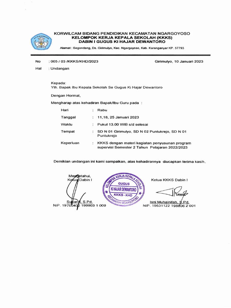 Program KKKS 1 | PDF