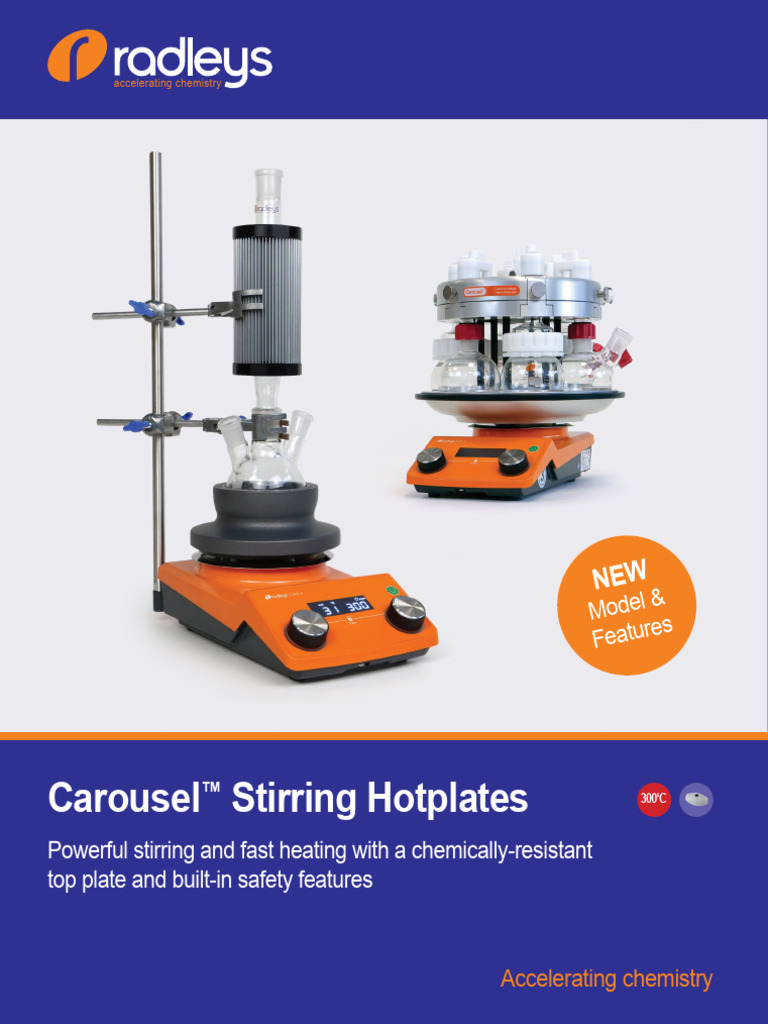 Carousel Stirring Hotplates | PDF | Heat | Temperature
