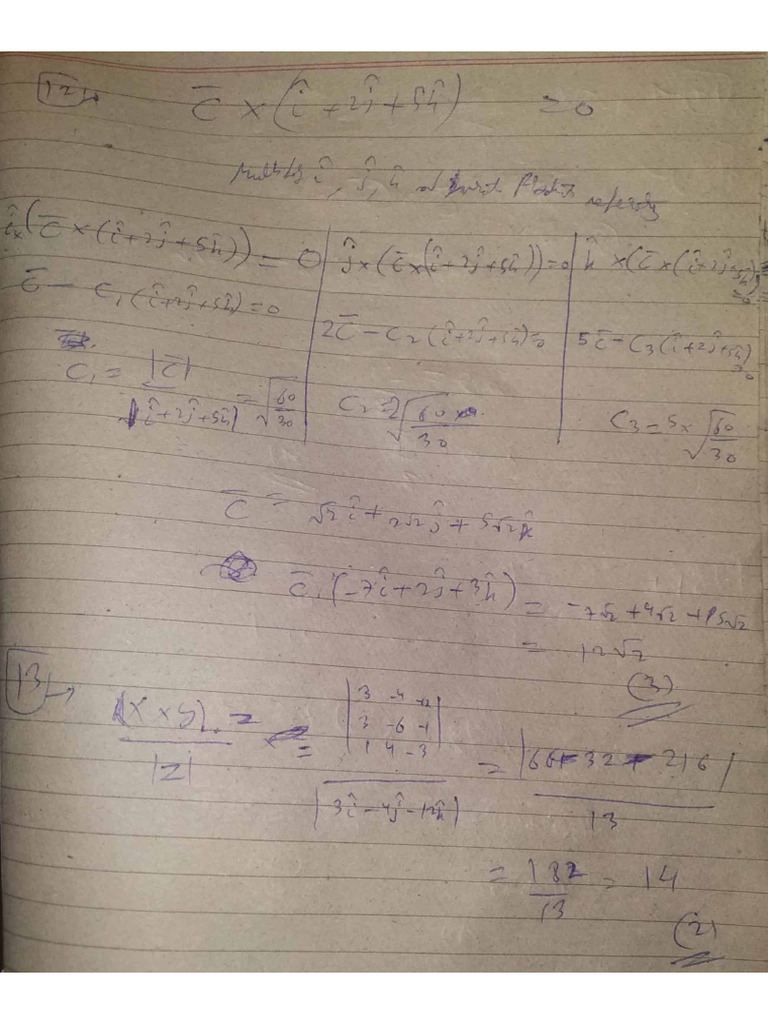 Vector 4b, Solution Allen Module | PDF