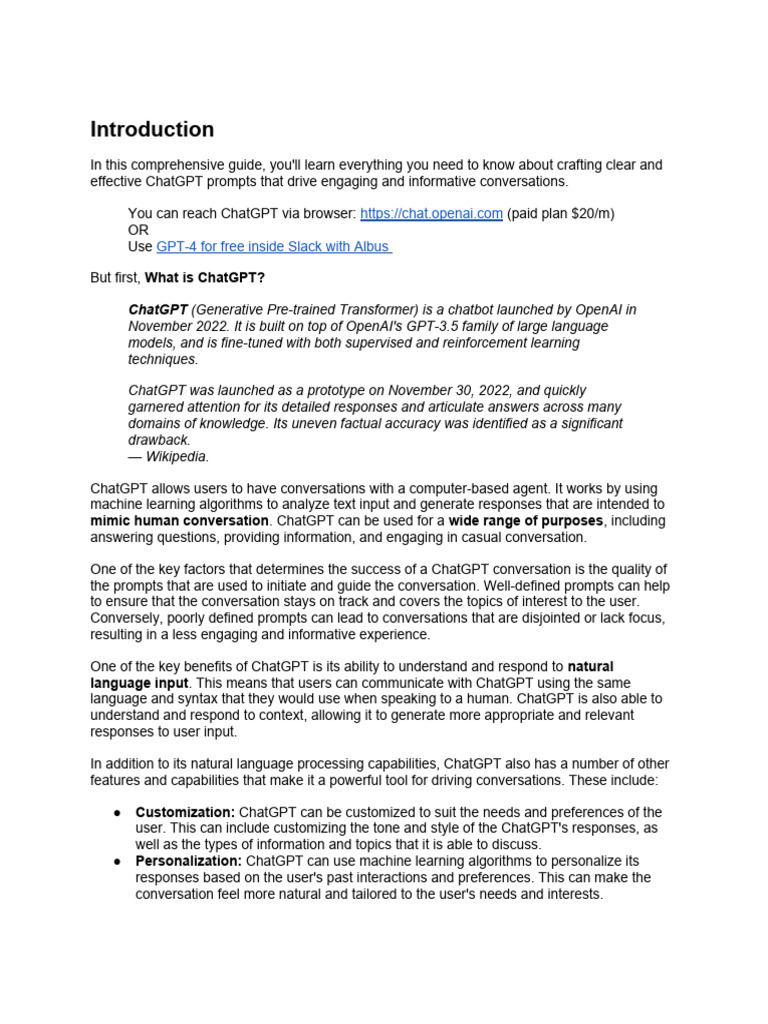 ChatGPT Prompting 101 - How To Go From Writing Garbage Prompts To ...