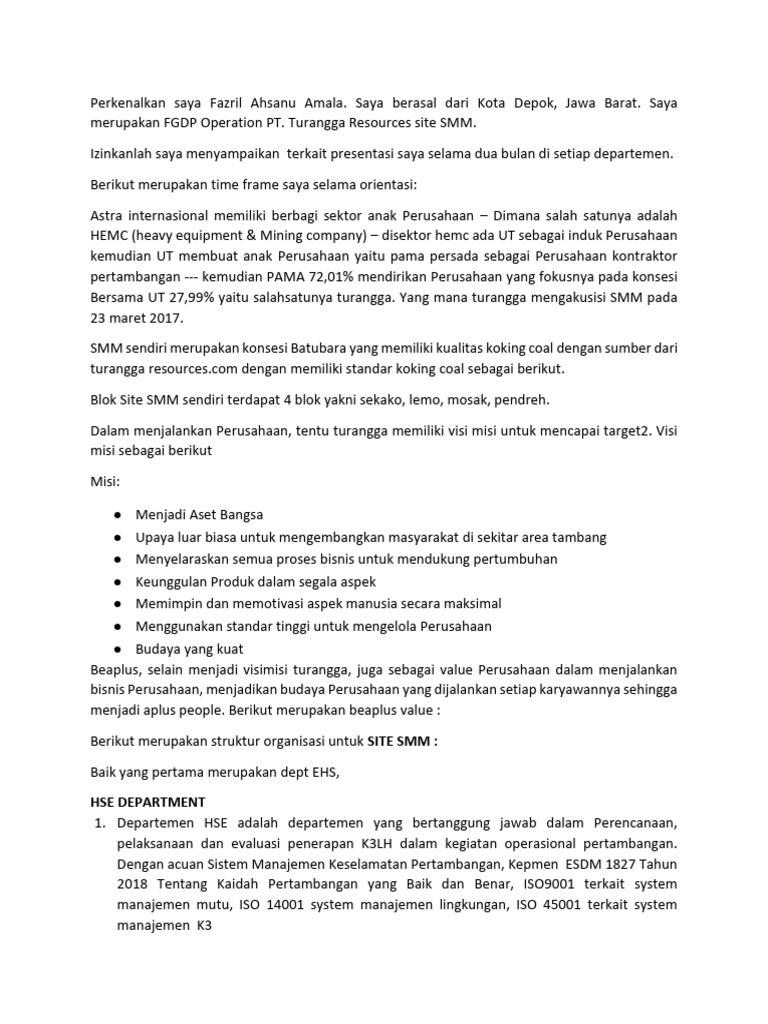 Script Presentasi | PDF