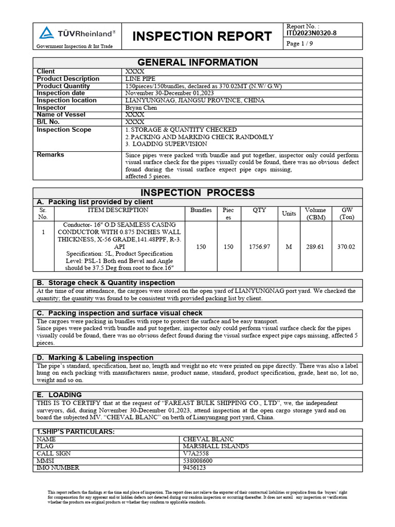 0320N-8 Sample | PDF