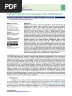 Laporan OJT Pembelajaran Mendalam SD Literasi | PDF