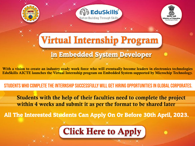 AICTE Embedded Developer Internship 18042023 | PDF