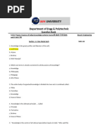 IKS Question Bank - English | PDF | Vedas | Social Science