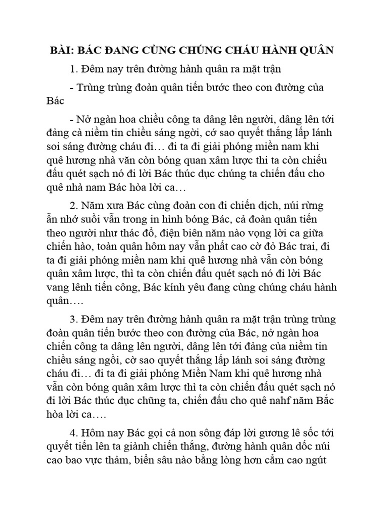 Bac Dang Cung Chung Chau Hanh Quan | PDF
