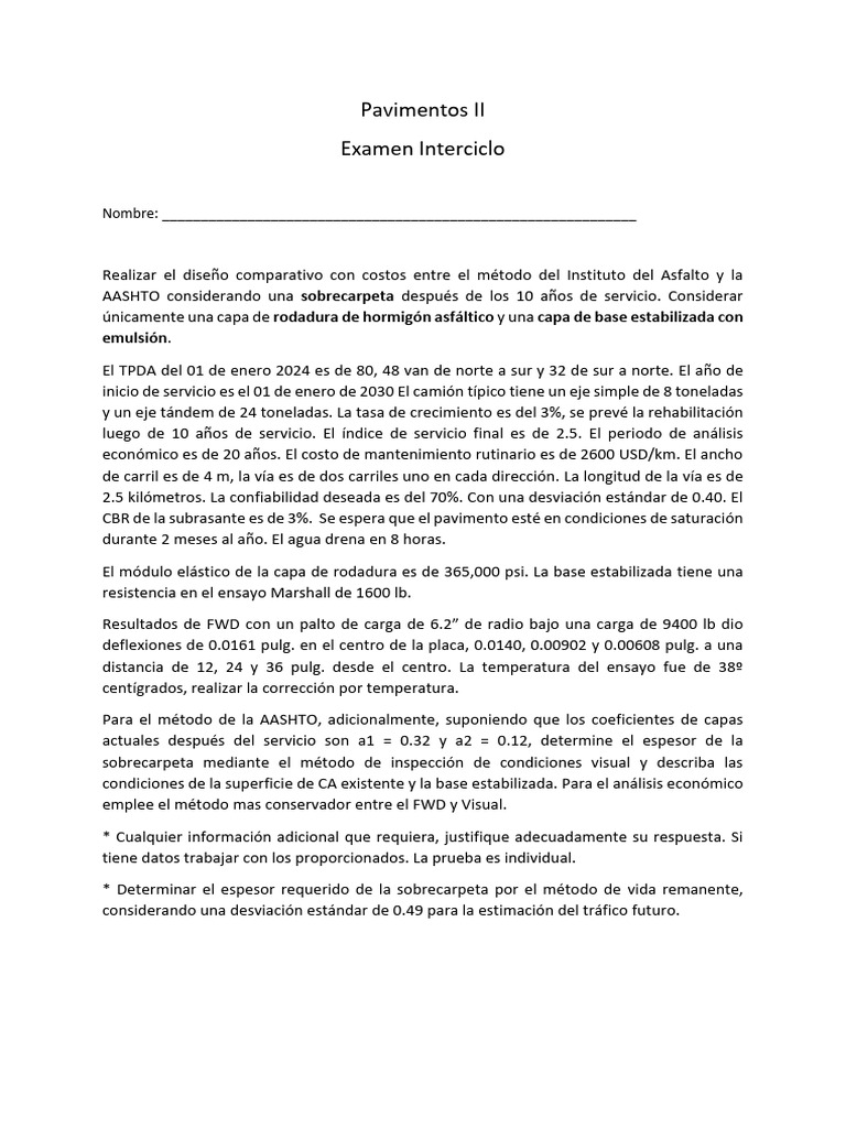 Examen Interciclo_G1 | PDF