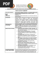 (DRRMS MEMO) CY 2025 NSED Schedule - 02132025 | PDF