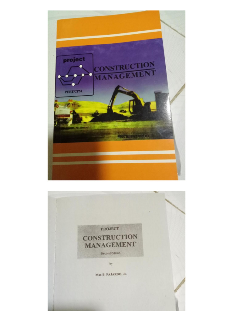 Project Construction Management - Max Fajardo | PDF