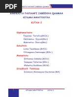 Afaan Oromoo Kutaa - 4ffaa | PDF