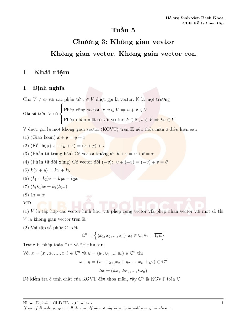 Lý Thuyết - Chương 3 - Clb Htht | PDF