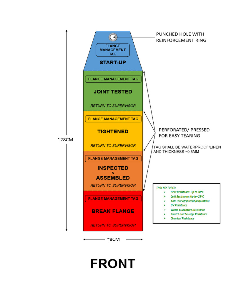 Flange Management Tag Guide | PDF | Mechanical Engineering ...