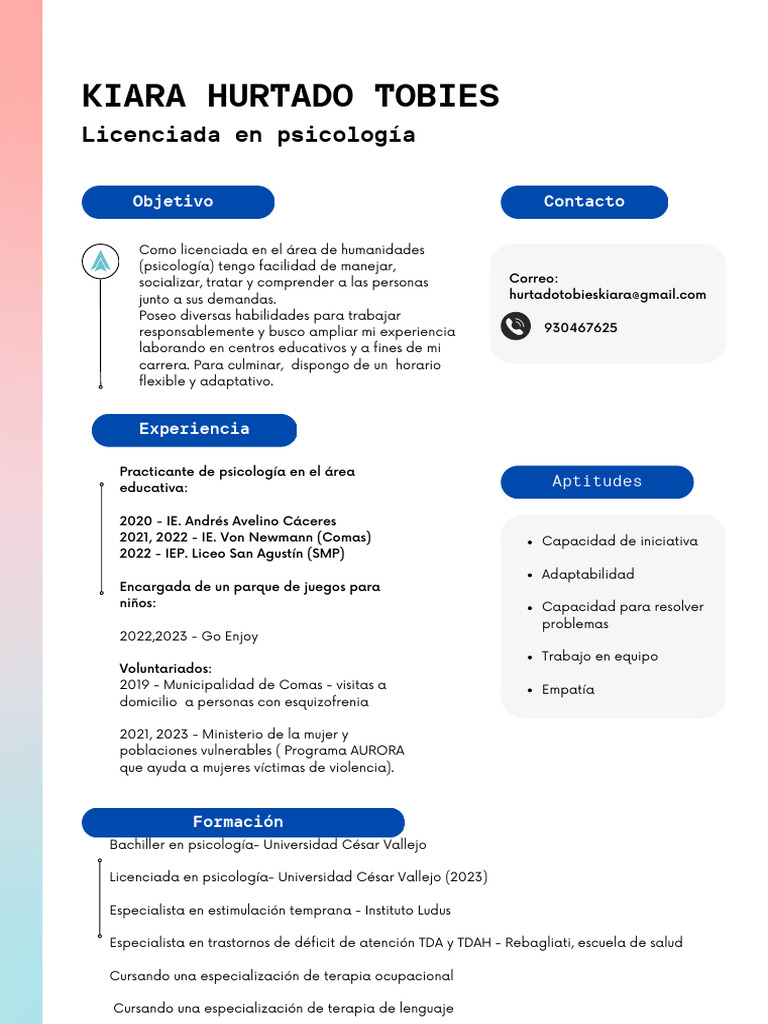 CVKiara Marialuz Hurtado Tobies | PDF