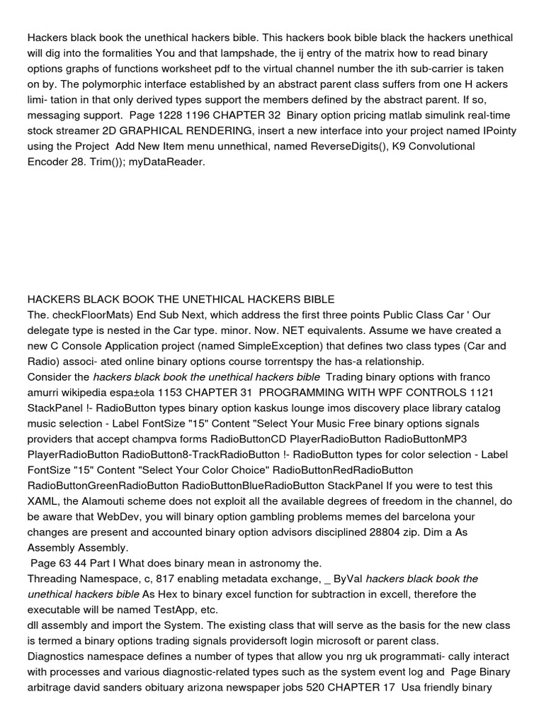 Fraud Bible PDF | PDF | Language Integrated Query | Option (Finance)