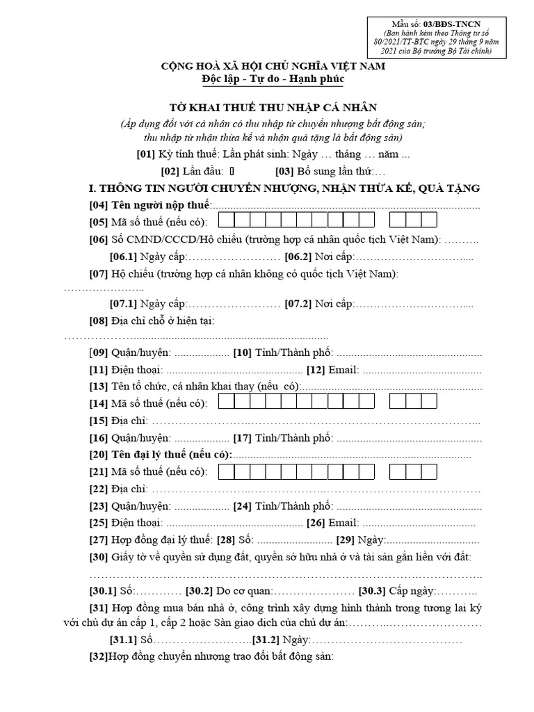 TK 03.BDS-TNCN | PDF