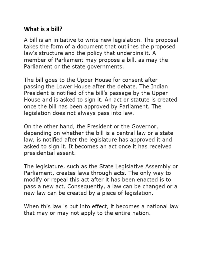 Jss 1 | Download Free PDF | Bill (Law) | Act Of Parliament