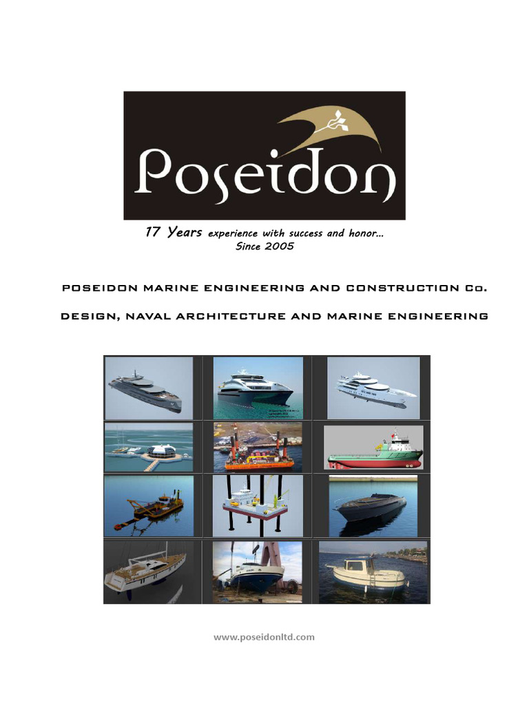POSEIDON Company Presentation Catalouge 23-07-2022 Compressed | PDF | Yacht | Boats