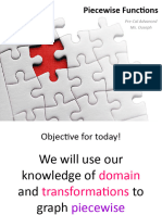 Functions and Piecewise | PDF | Function (Mathematics) | Functions And Mappings