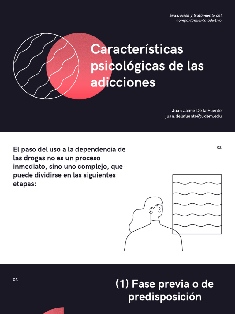 Ppt. Características Psicológicas de Las Adicciones | PDF | La dependencia de sustancias ...