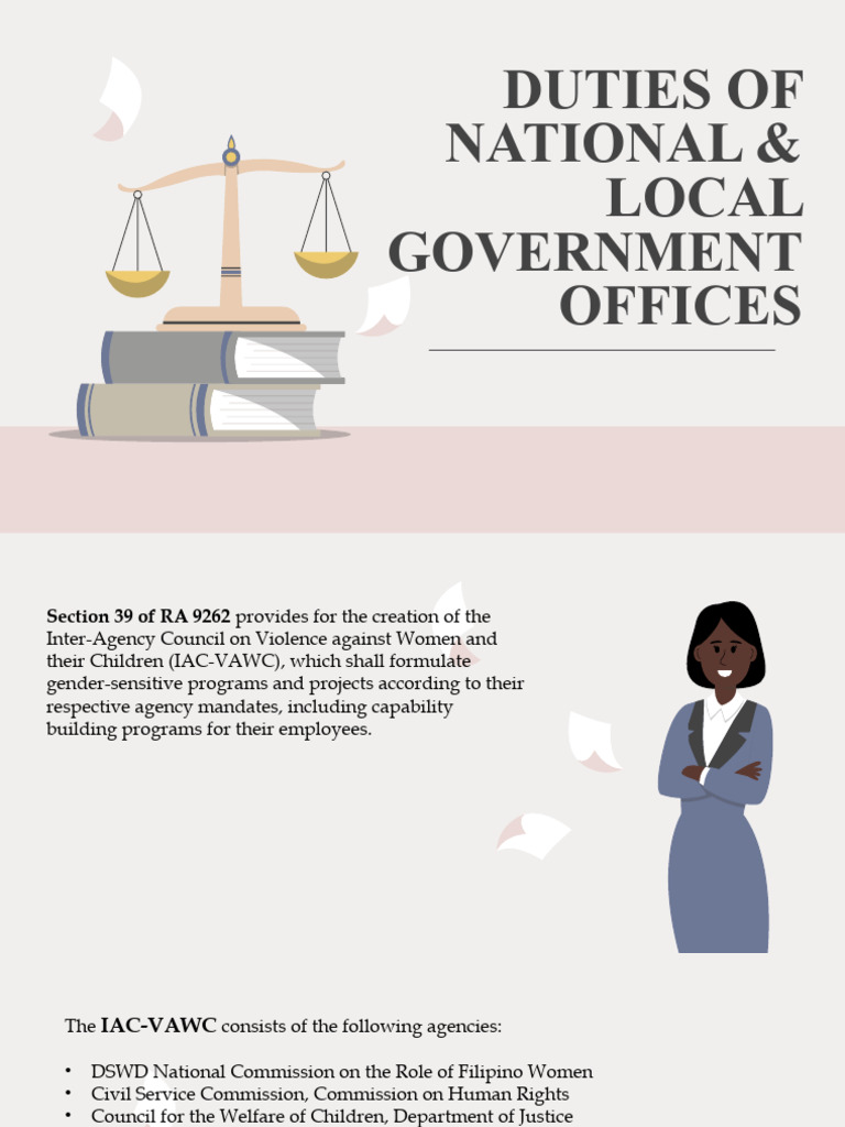 Duties of National&local Government Offices | PDF